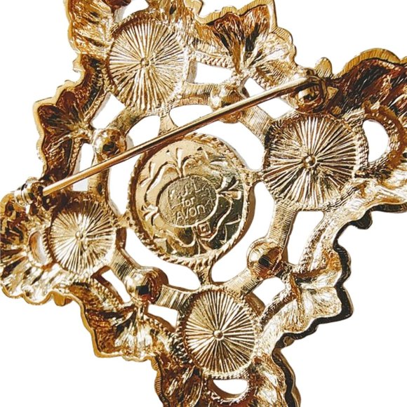 Vintage Kenneth Jay Lane | Jewelry | 98s Vintage K J L Large Gold Tone ...